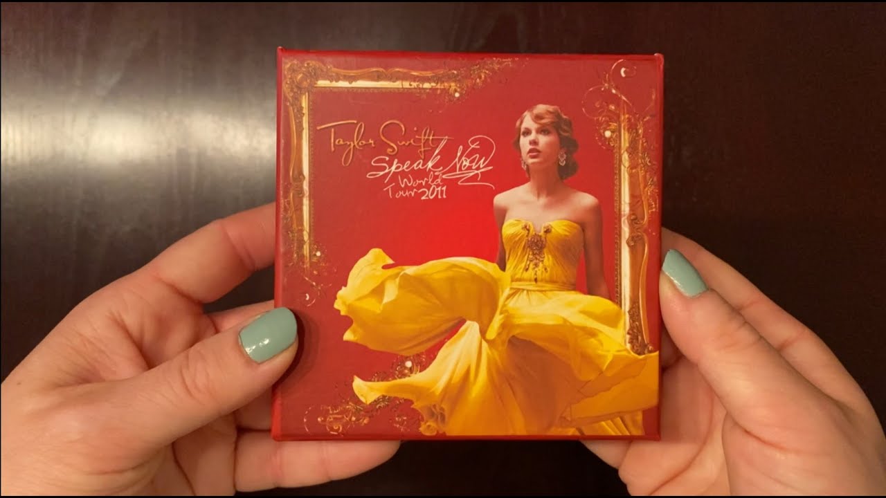Unboxing Taylor Swift Speak Now Buttons - YouTube