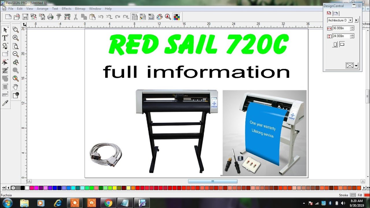 #RedSail_plotter full information by mind of skk - YouTube