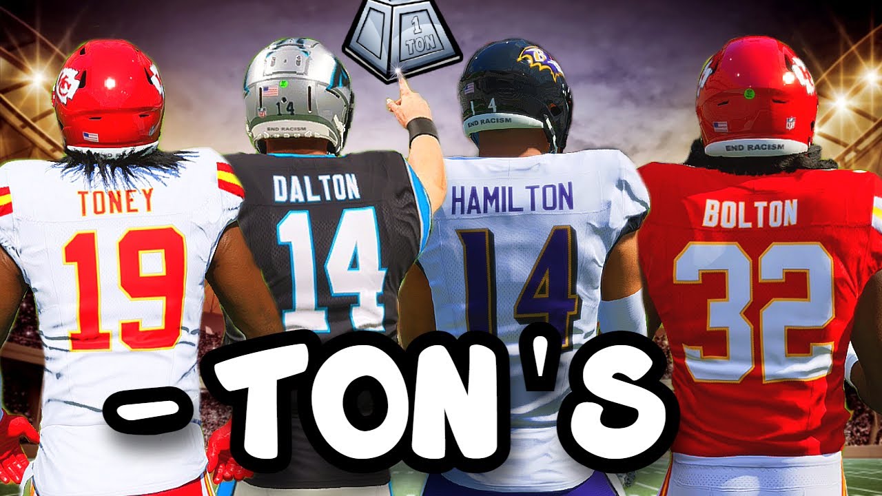 I Built A Team Of - ton's In Madden! - YouTube