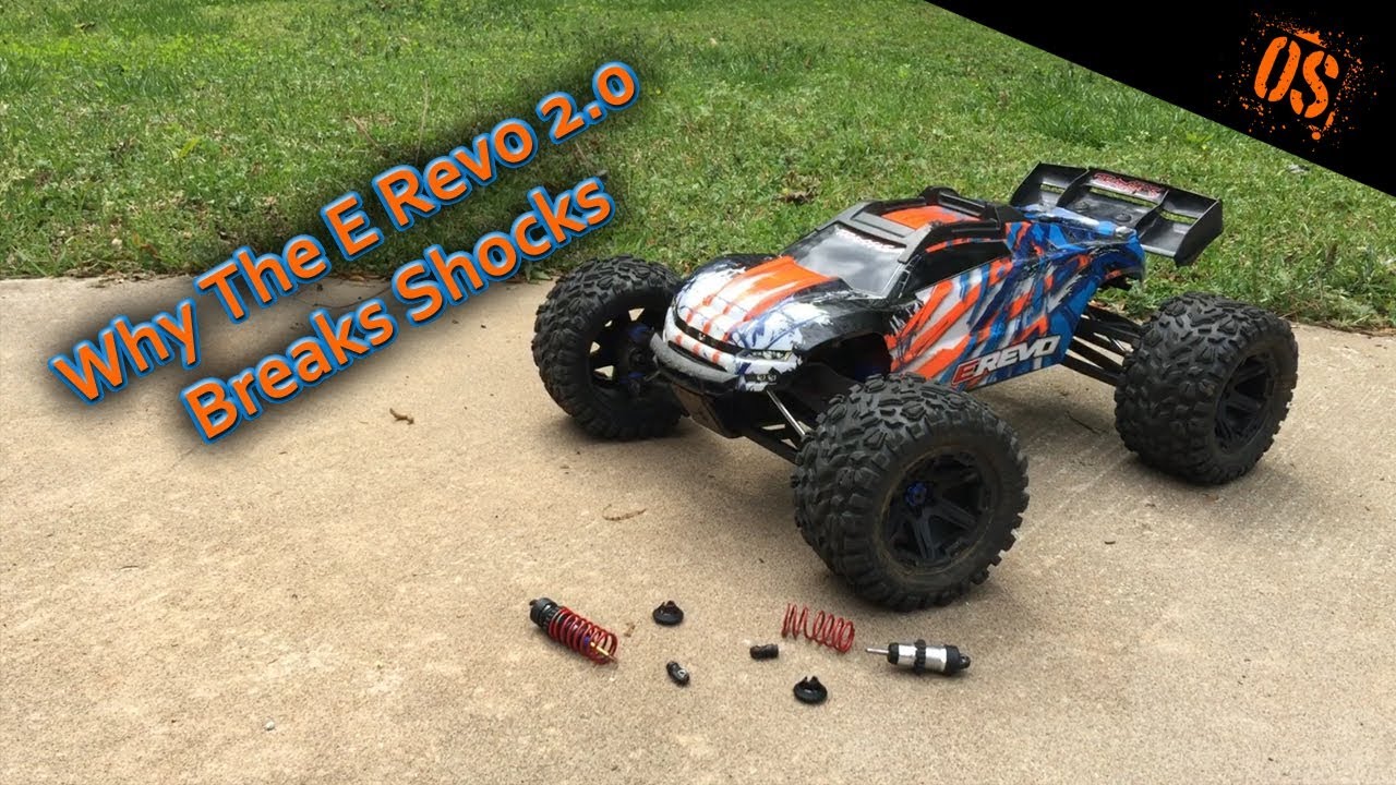 Why The E Revo 2.0 Keeps Breaking Shocks - YouTube