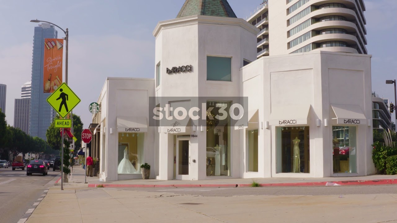 Baracci Wedding Dress Store On Wilshire Boulevard, Beverly Hills, Los ...