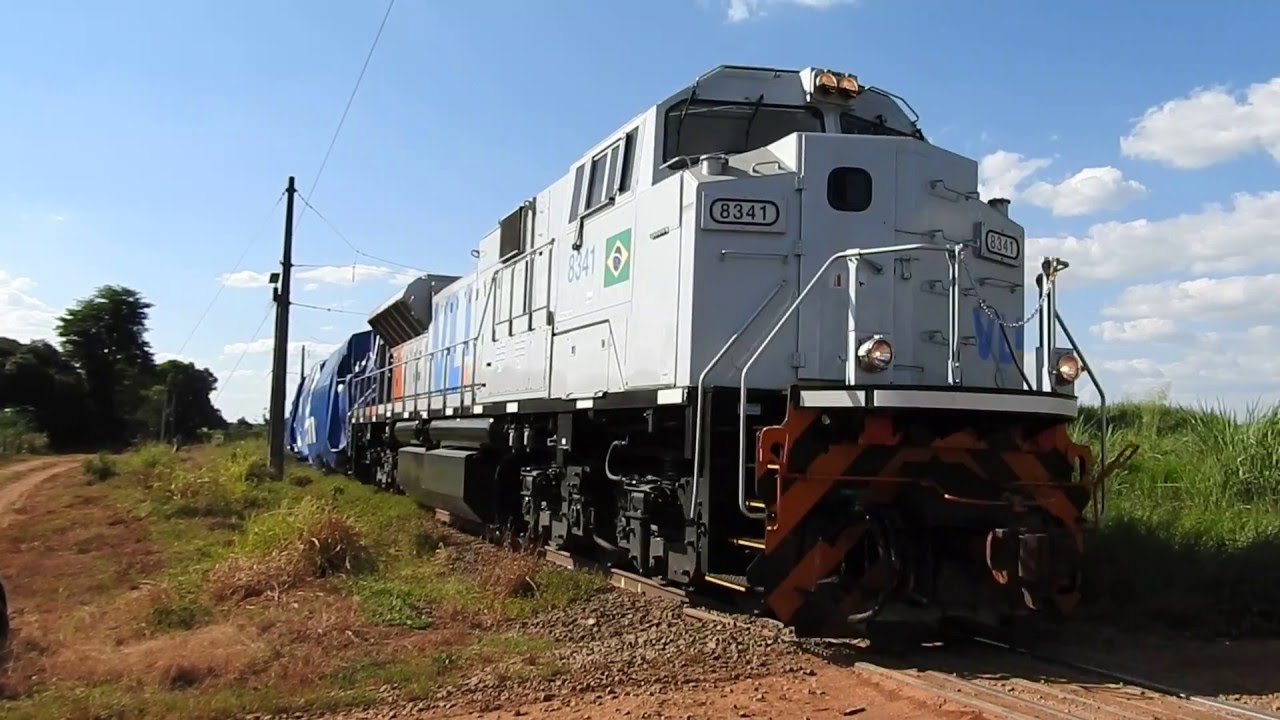 Translado locomotivas es43bbi Klabin e rumo vídeo 7 - YouTube