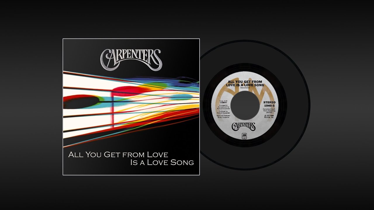 Carpenters "All You Get from Love Is a Love Song" Extended Intro Mix ...