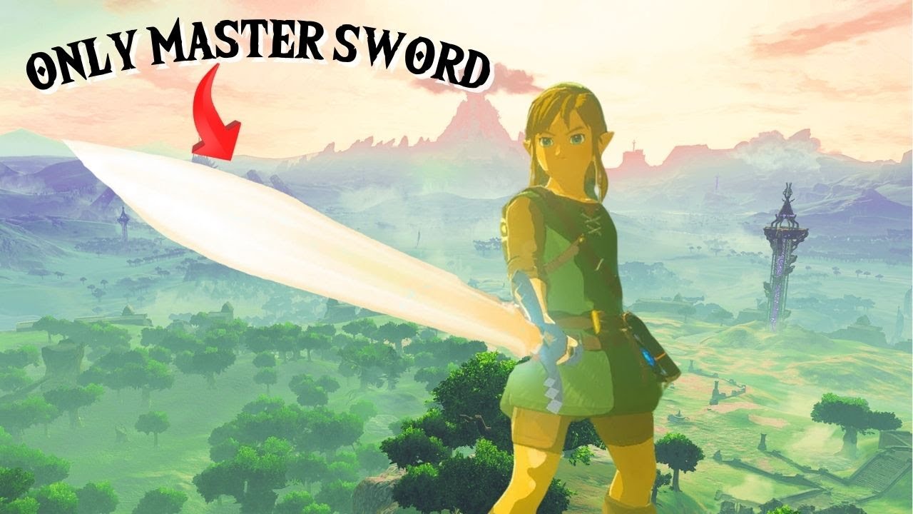 Can we Beat BOTW BUT we can only use the Master sword?? - YouTube