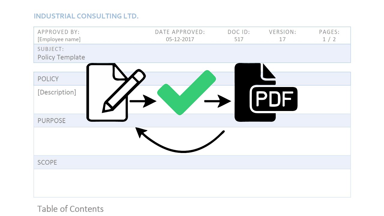 Controlled Documents with Workflows & Automation - Visual QMS - YouTube