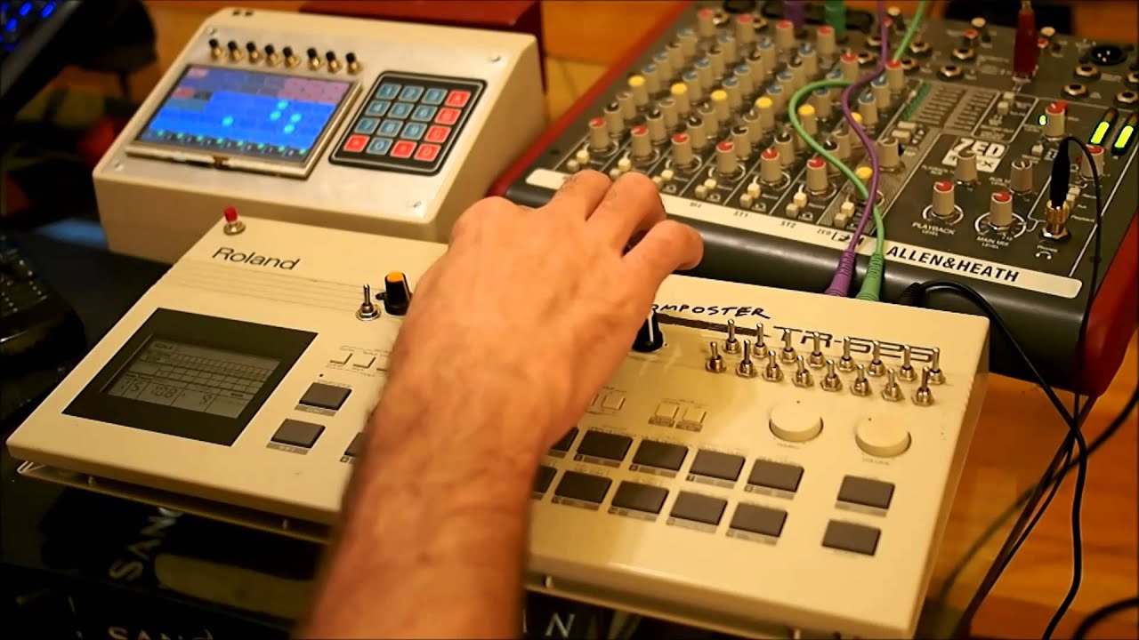 Circuit Bent Roland TR-626 Audio Demo - YouTube