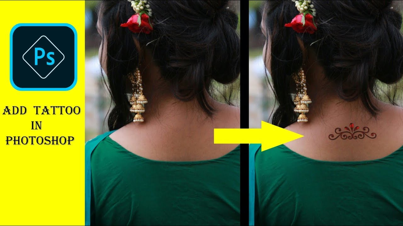 Add realistic tattoo in Photoshop | How to add tattoo in Photoshop ...