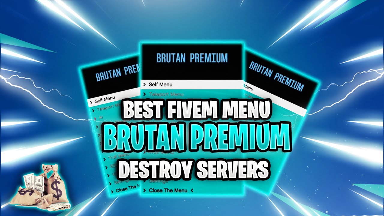 [Brutan Menu] FiveM Hack | Money Cheat | Inventory Stealer | Troll ...