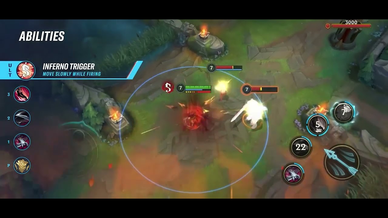 League of Legends Wild Rift Samira Champion Gameplay Overview - YouTube