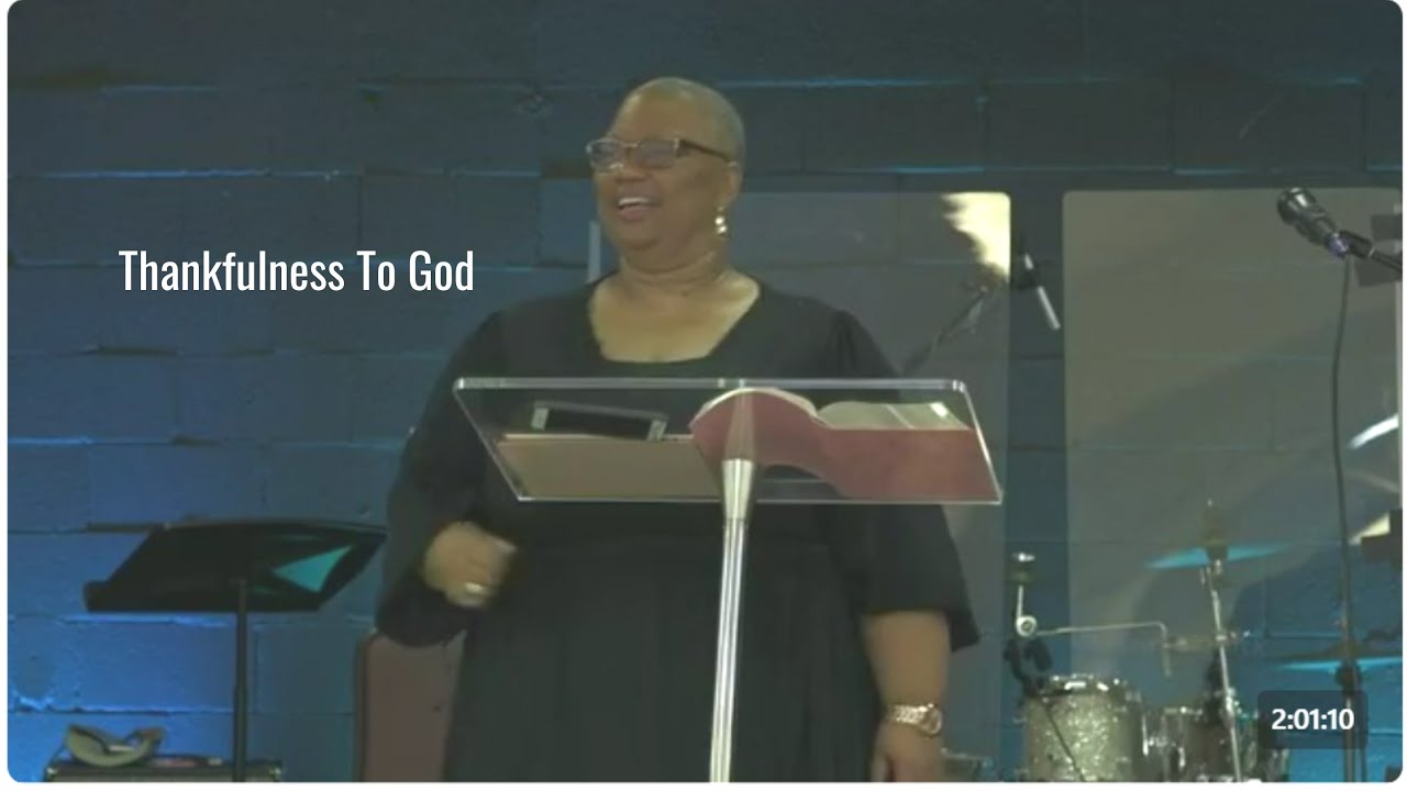 Thankfulness To God | Happy Thanksgiving | Faith Place Church | Pastor ...