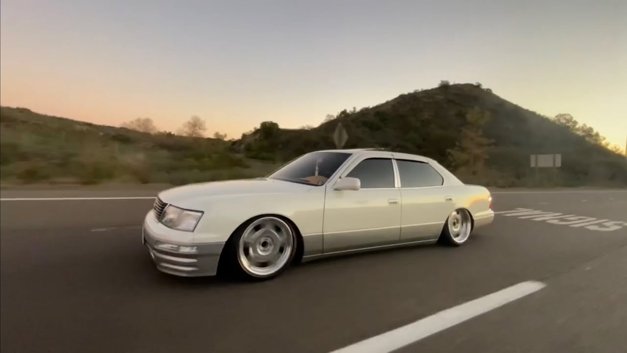 Slammed Lexus LS400 - YouTube