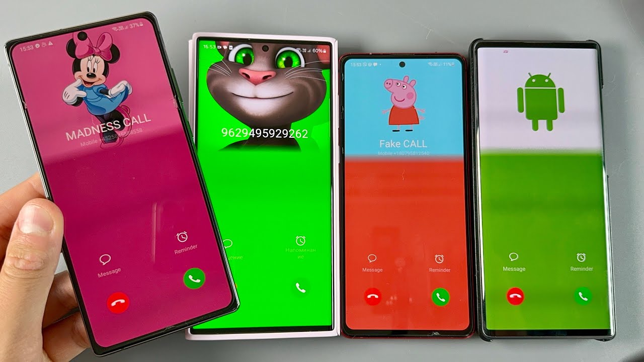 Fake Call Incoming + Outgoing Calls Samsung Galaxy Note 20 + Note 10 ...