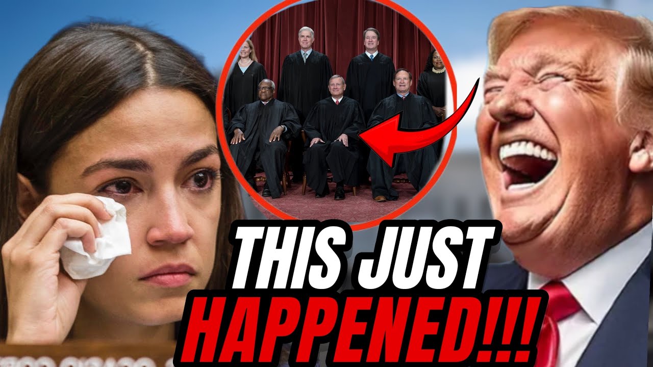AOC FREAKS OUT CRYING To Impeach Supreme Court After Trump Supreme ...