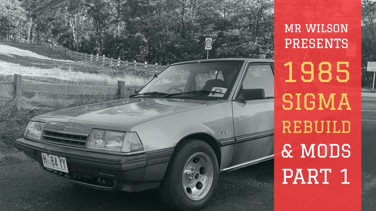 1985 Sigma Rebuild & Mods Part1. - YouTube