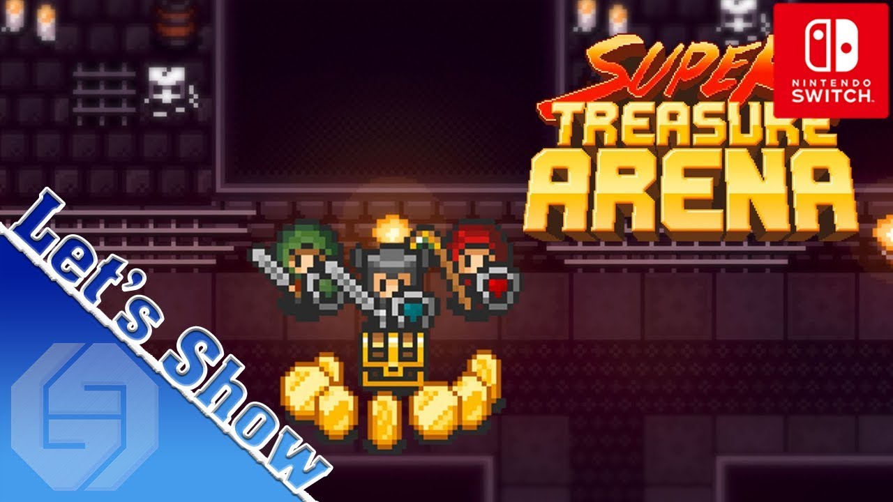 Super Treasure Arena Let's Show ★ Wer gewinnt den Schatz ★ Switch ...