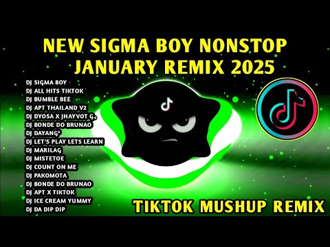 BEST🔥SIGMA BOY NONSTOP REMIX JANUARY MUSHUP 2025🇵🇭 SIGMA BOY & TIKTOK ...