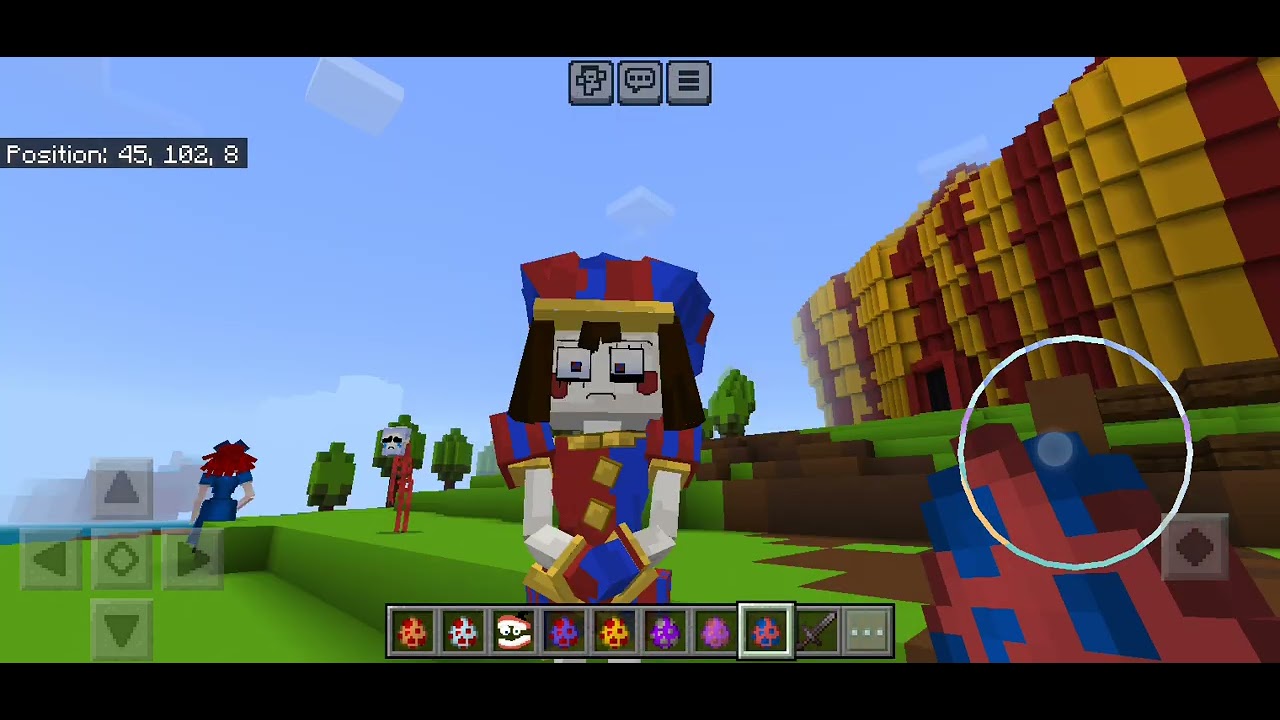 Digital circus in Minecraft map and mod in comments like subscribe ...