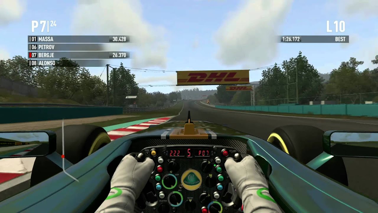 F1 2011 Hungaroring Budapest Practice Lap - YouTube