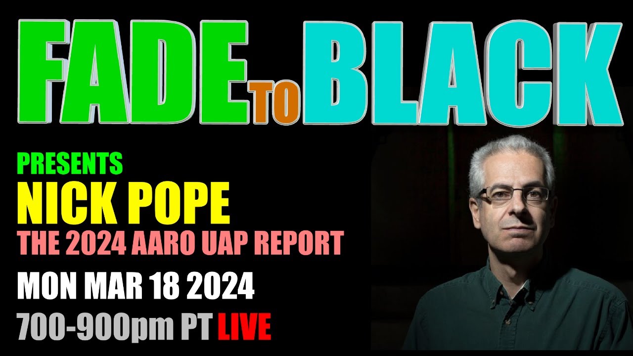 Ep. 1952 Nick Pope: 2024 AARO UAP Report - YouTube