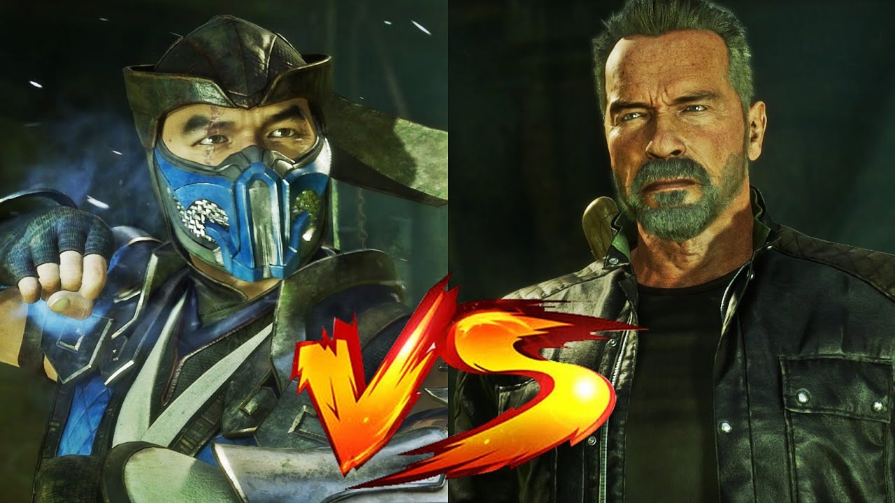 SUB ZERO VS THE TERMINATOR MORTAL KOMBAT 11 😱😱😱 - YouTube