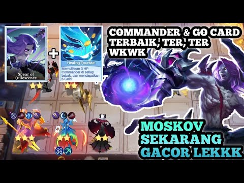 MOSKOV SWORDSMAN + GO CARD PENYELAMAT ! ASPDNYA UDAH KAYA MACHINE GUN ...