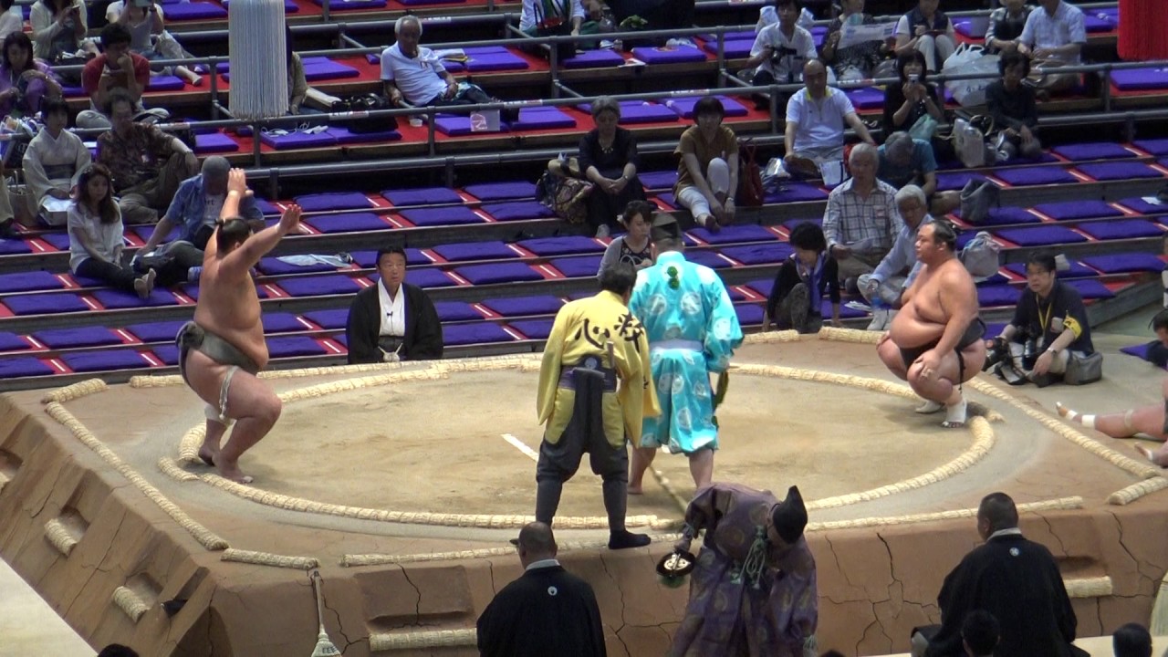 今日の豊ノ島/豊ノ島-諫誠/2017.7.9(17)/toyonoshima-kansei/day1 #sumo - YouTube