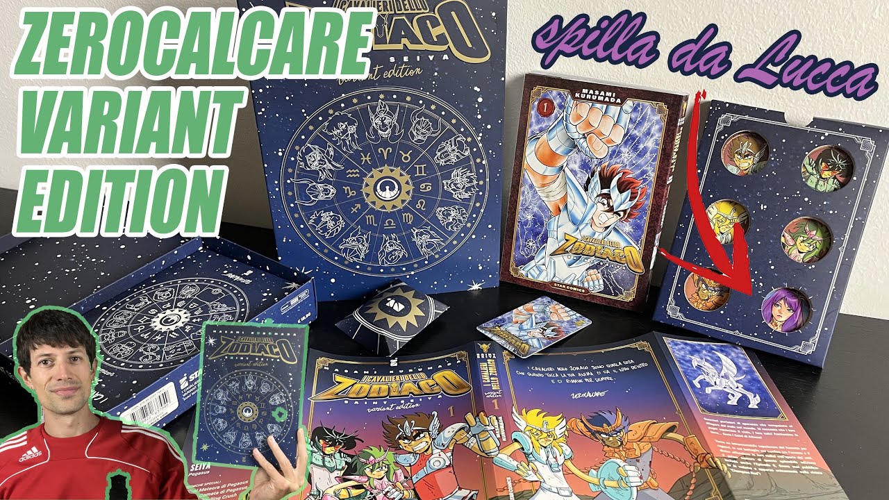 I CAVALIERI DELLO ZODIACO - variant edition by Zerocalcare - YouTube