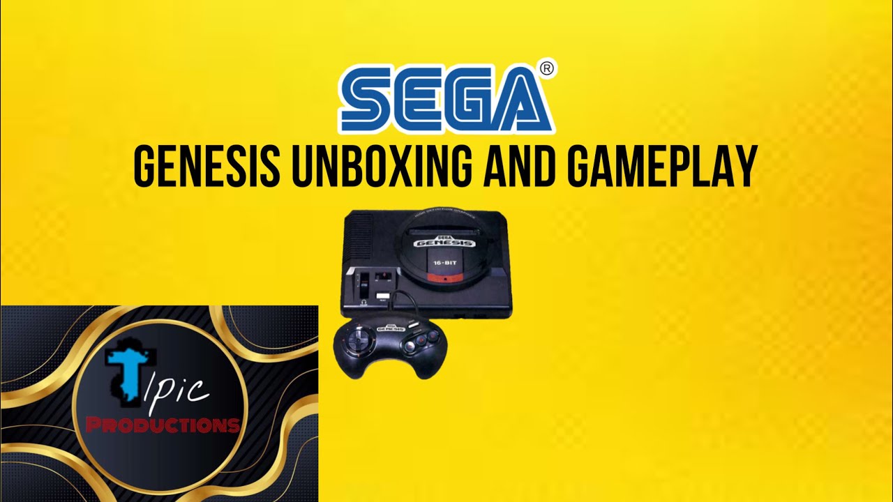 Sega Genesis Model 3 unboxing and gameplay - YouTube