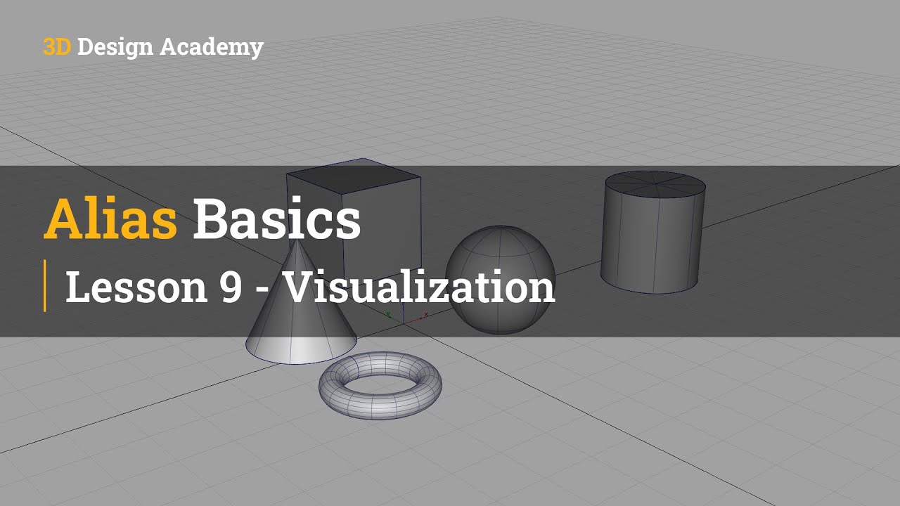 Autodesk Alias Basic Tutorials 9 - Visualization - YouTube