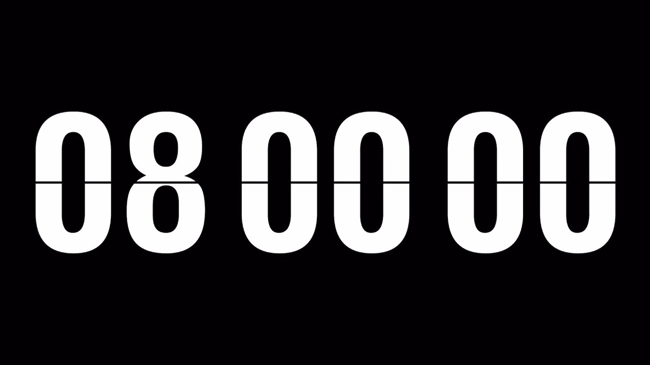 8 Hour Timer - YouTube
