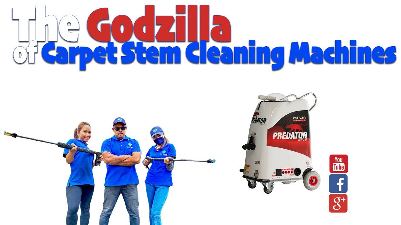 The Godzilla of carpet steam cleaning machines by The King of Deep ...
