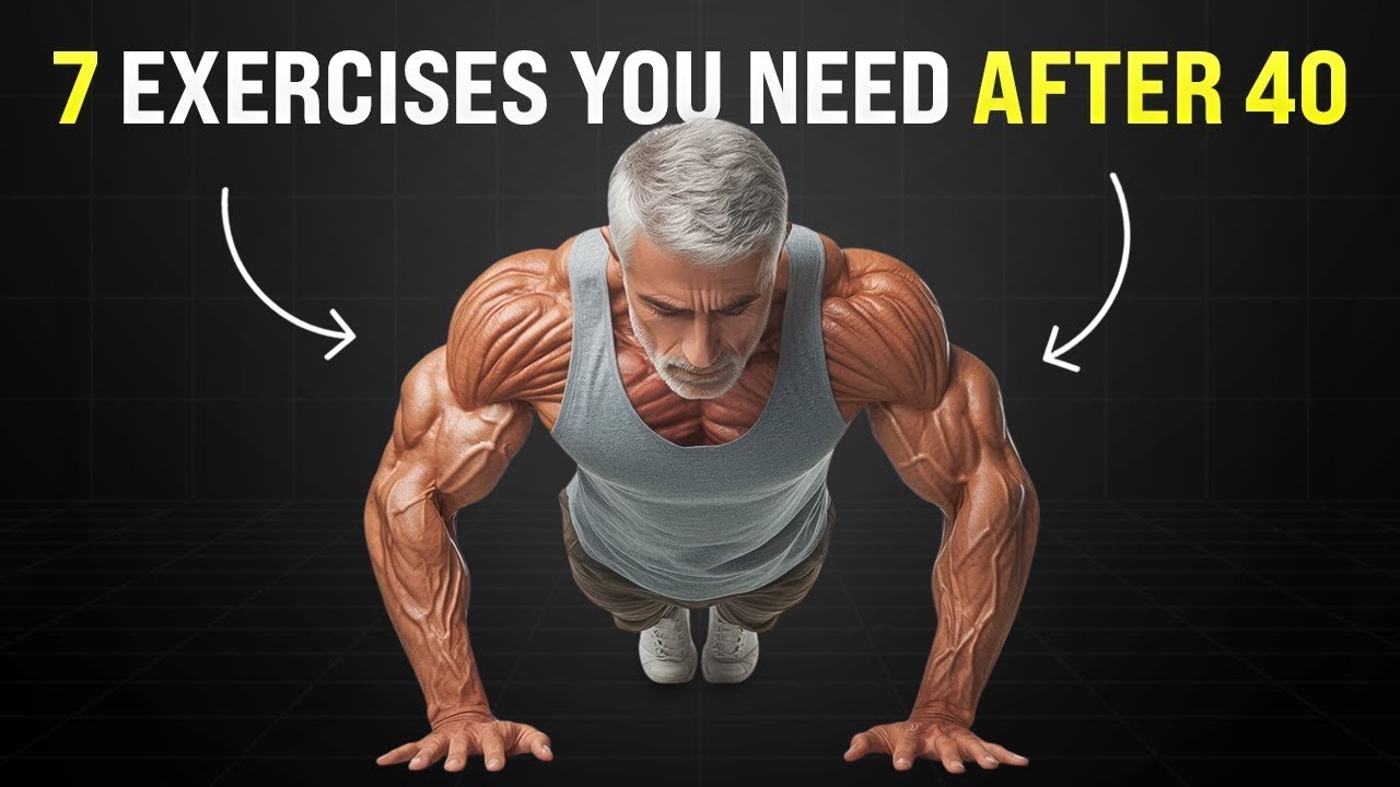 I Found the BEST 7 Exercises for MEN Over 40 - YouTube