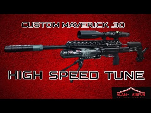 Slug Tune on Custom FX Maverick with Alamo Airguns: #GoFast - YouTube