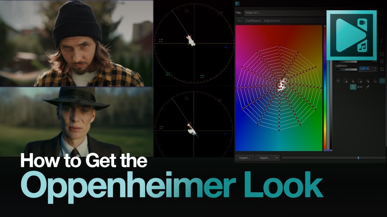 How to get the Oppenheimer look in VSDC: Free LUT - YouTube
