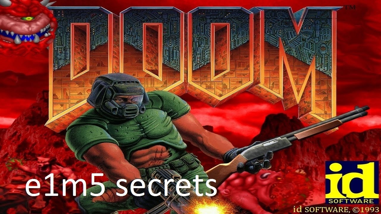 Ultimate Doom: E1M5 Phobos Lab - secrets | cz playthrough - YouTube