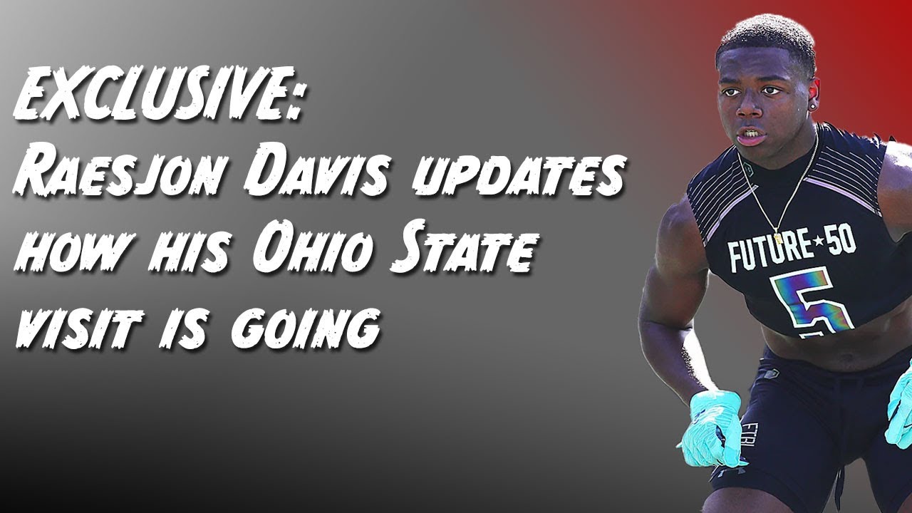 Ohio State Buckeyes Recruiting: Davis talks Buckeyes interest - YouTube