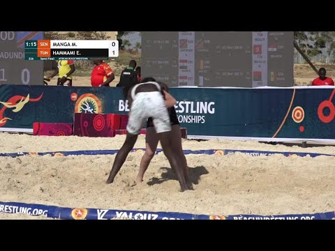 Mery MANGA (SEN) vs. Emna HAMMAMI (TUN) • Semi Final • Women's BW 65Kg