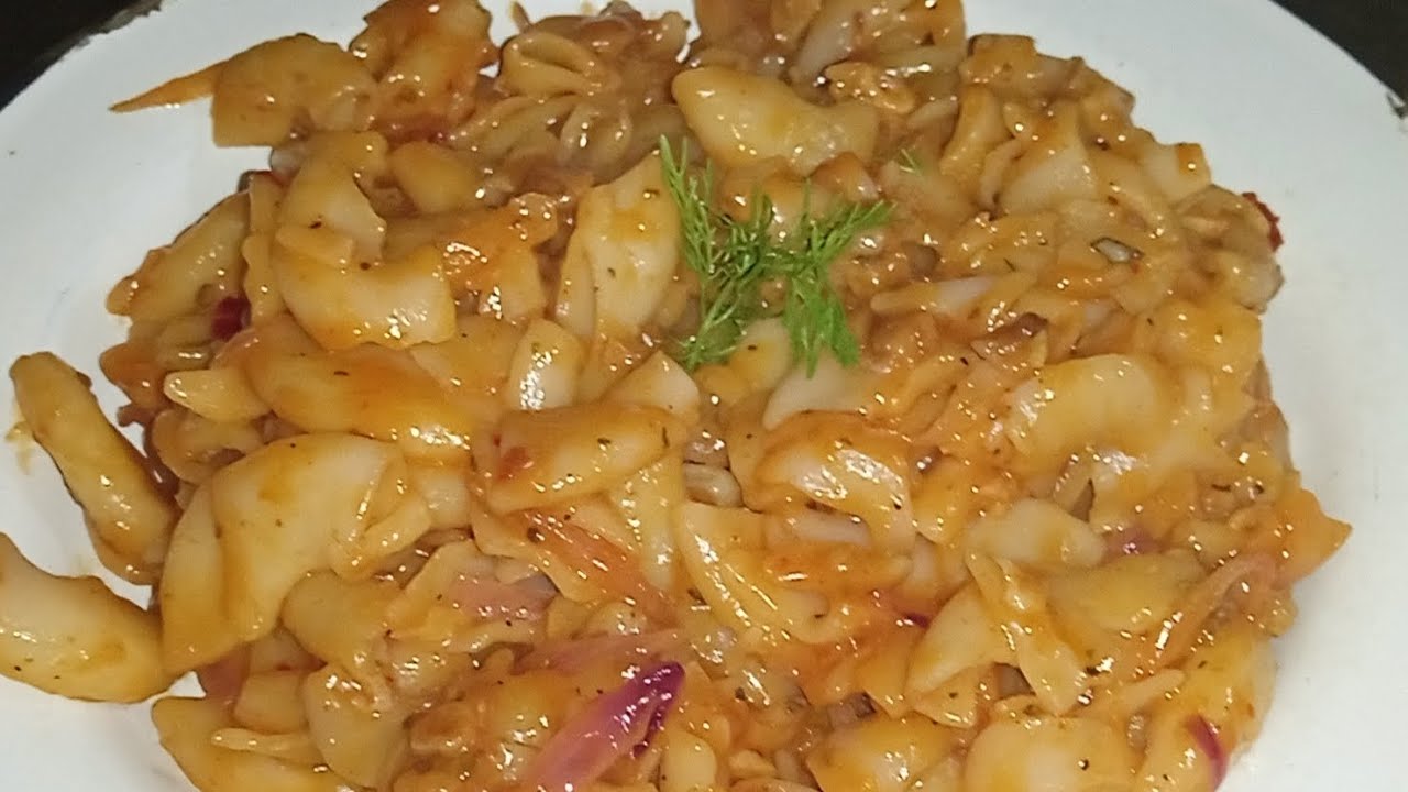 Instant Sauce Pasta Recipe at home ghar me banay bina sabjiya kate ...