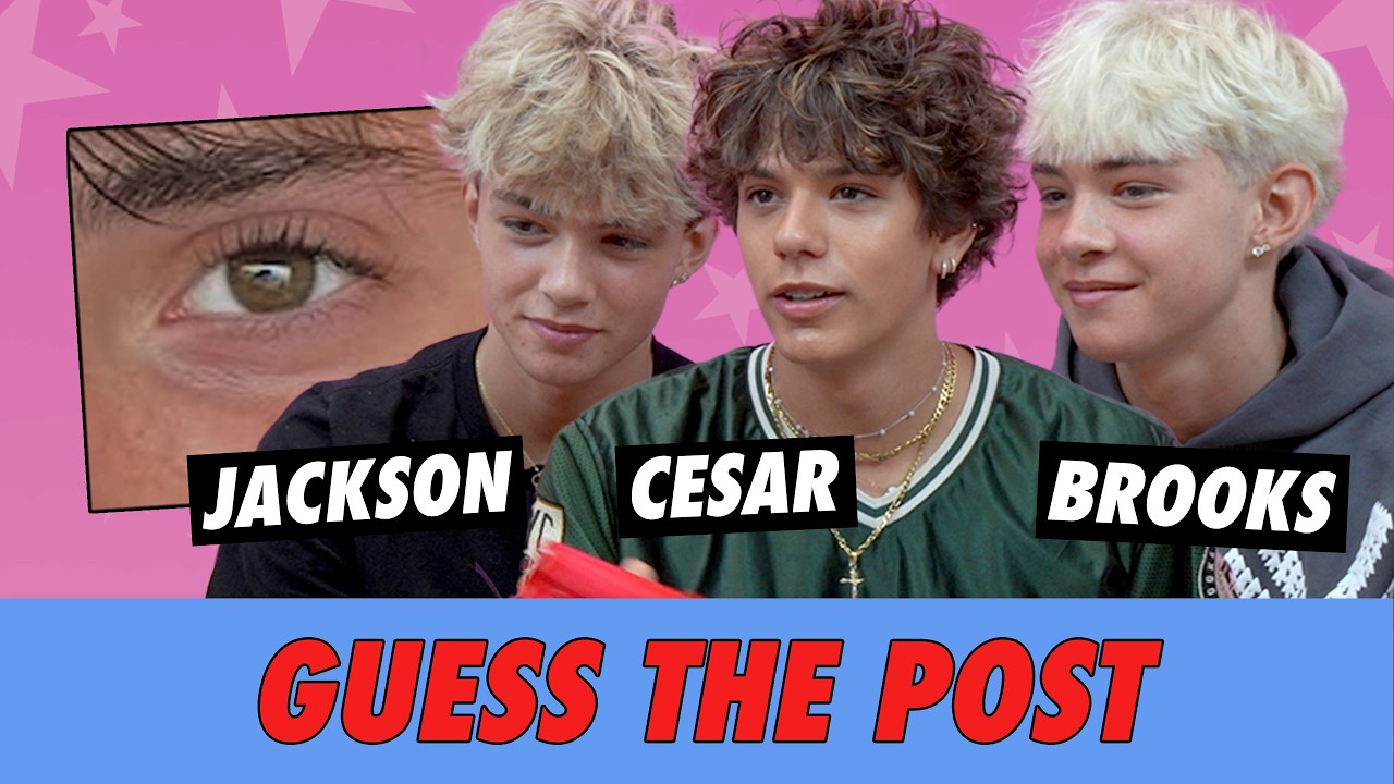 Cesar vs. Jackson vs. Brooks - Guess The Post - YouTube