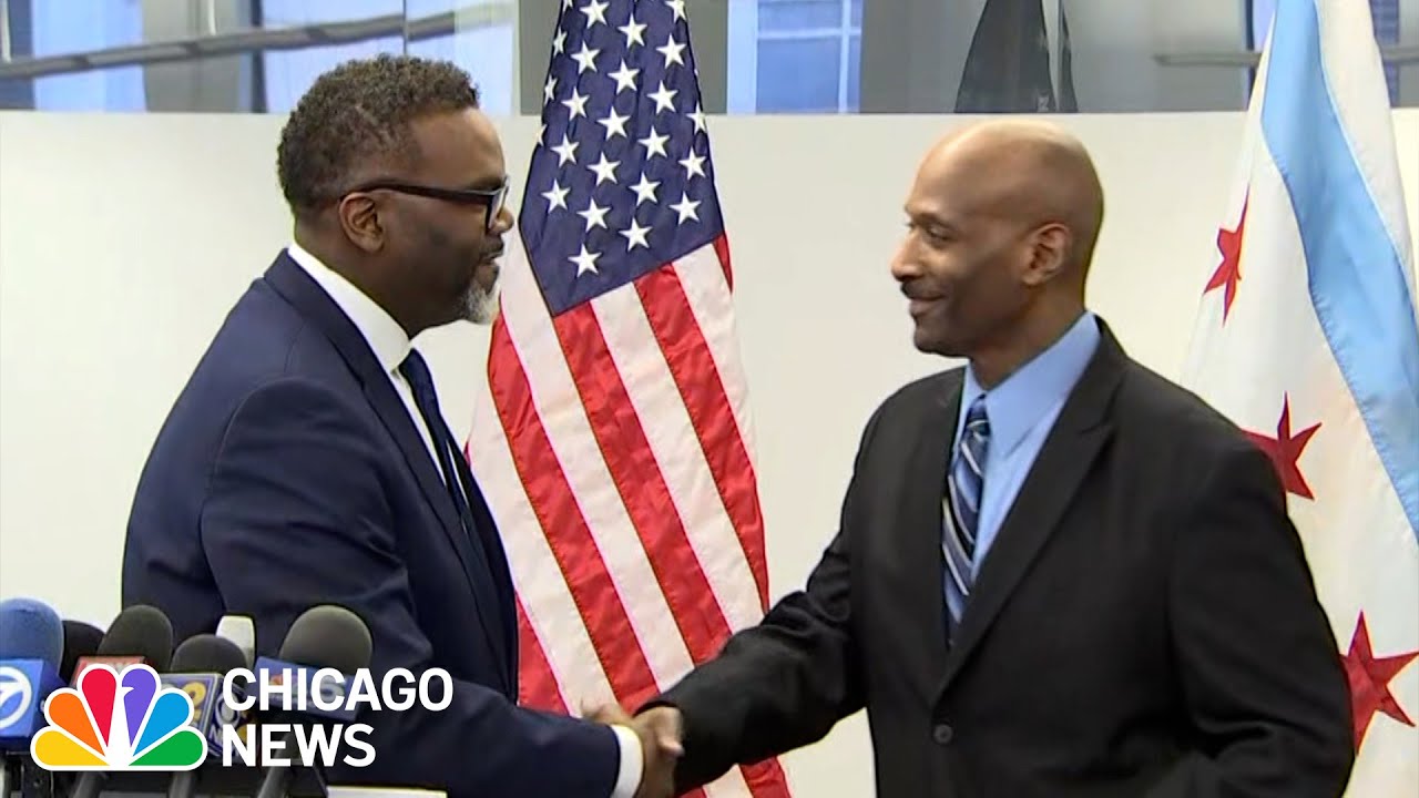 Brandon Johnson Names Fred Waller as Interim Police Superintendent ...