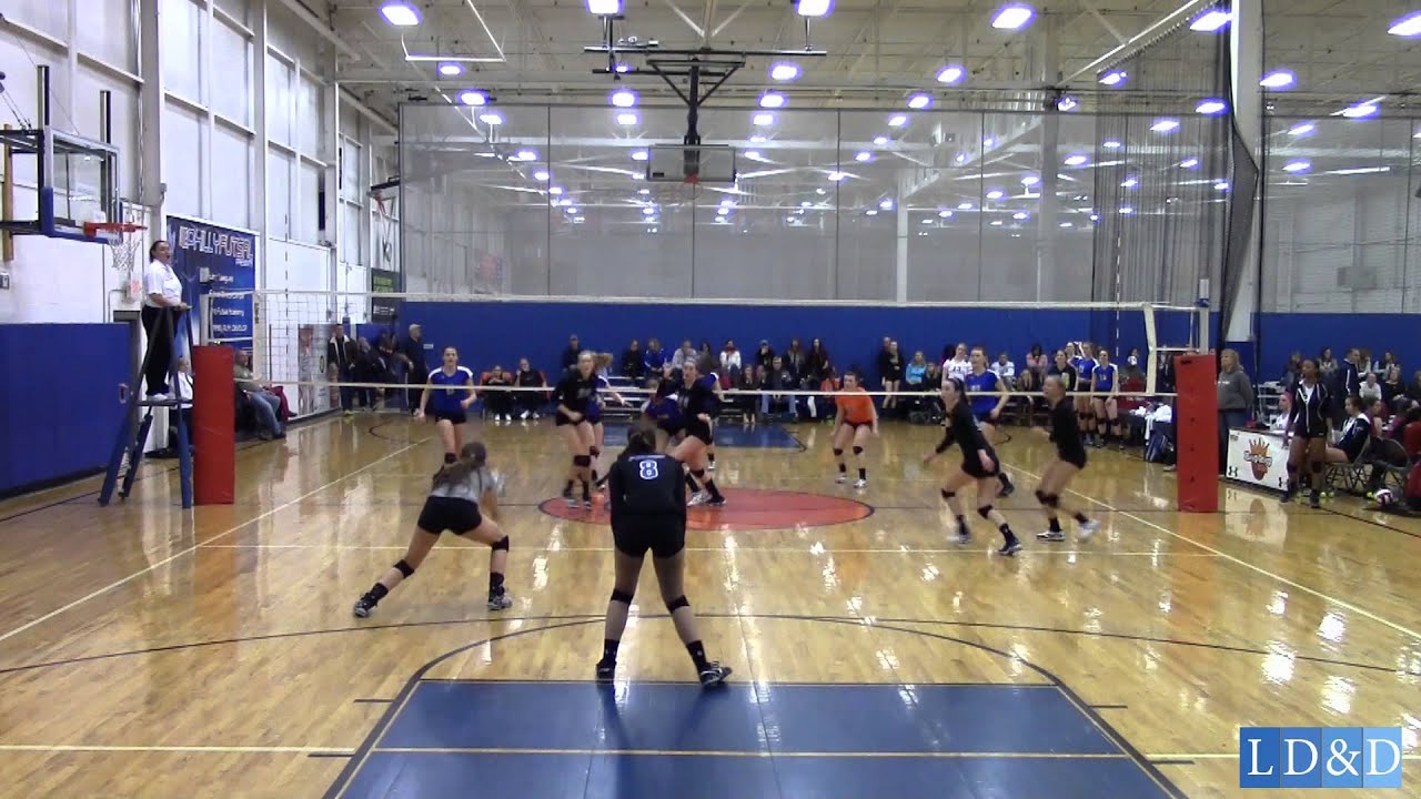 Laney Pope #5 Libero - East Coast Power Volleyball - YouTube