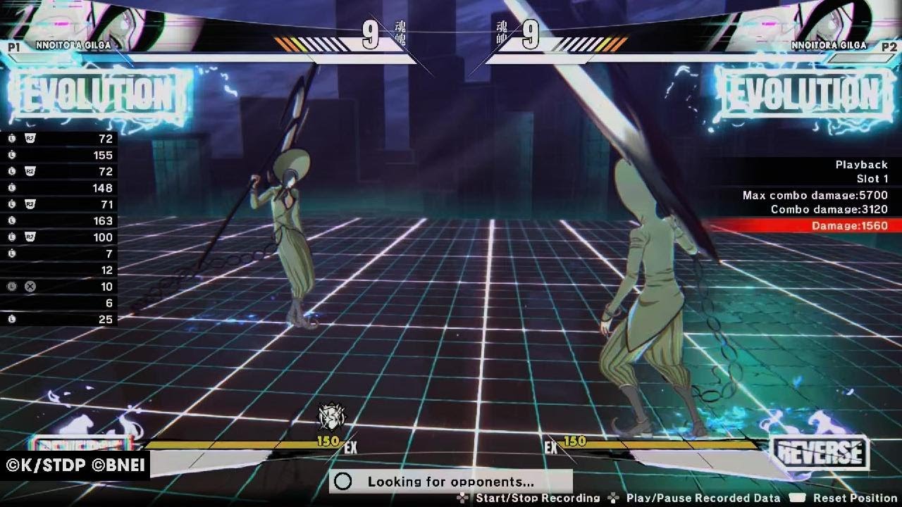 BLEACH Rebirth of Souls Nnoitra Hierro Study 1 - YouTube