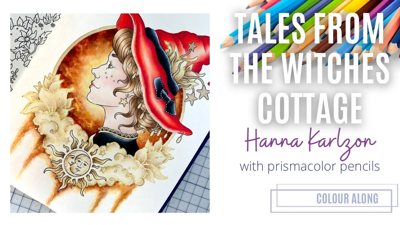 Colour Along | Tales from the Witches Cottage by Hanna Karlzon - YouTube