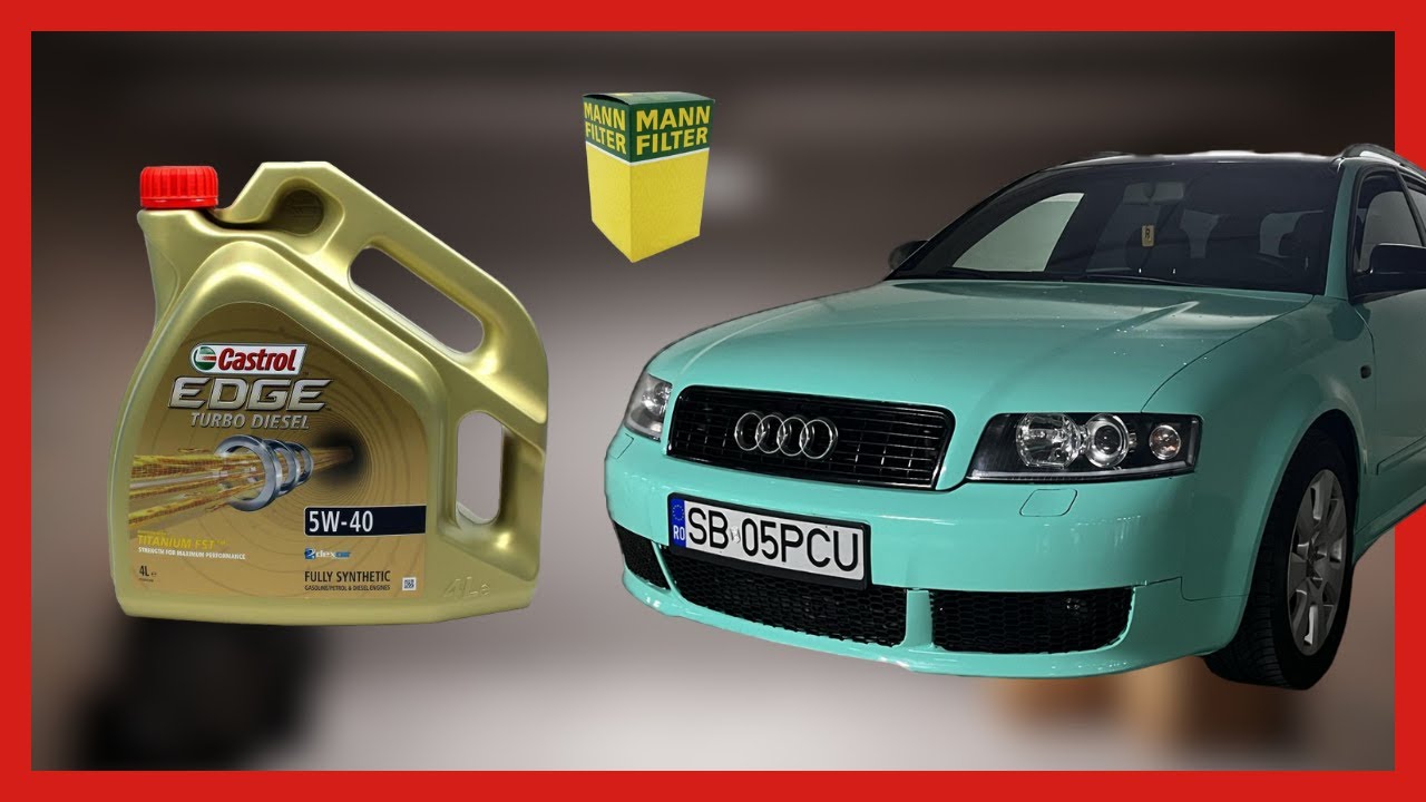 Schimbul de ulei la Audi A4 B6!! Conteaza ce ulei folosim la o masina ...