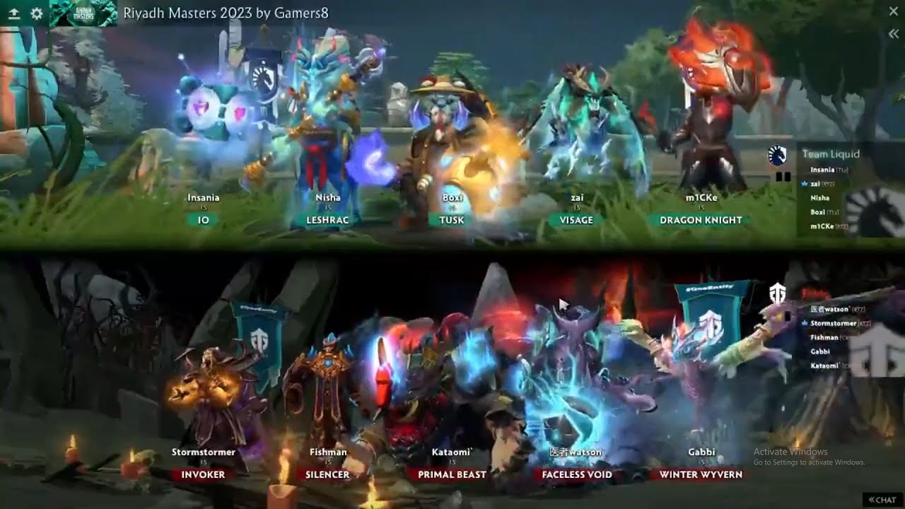 Riyadh Masters 2023 | Play In | Team Liquid vs Entity - Game 2 - YouTube