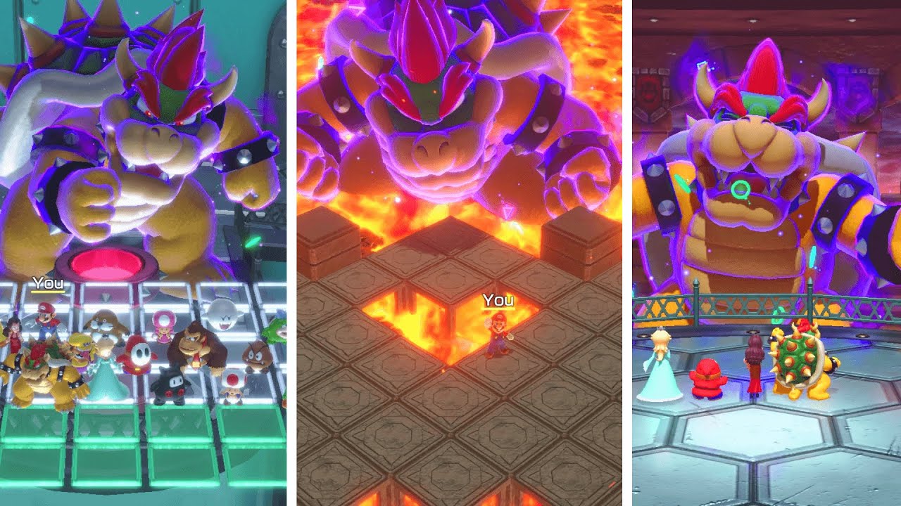 All Impostor Bowser Mini Games - Super Mario Party Jamboree - YouTube