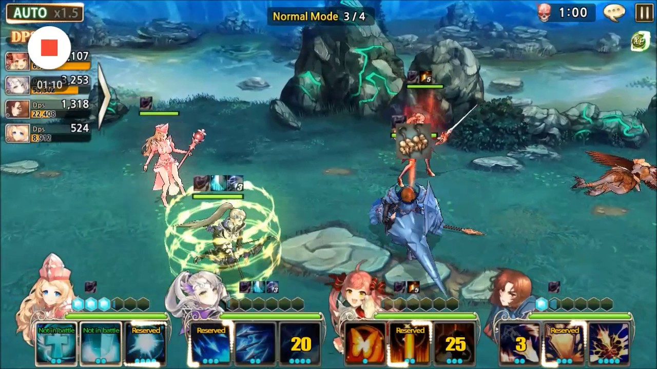 【King's Raid Mobile】My Gameplay Team - YouTube