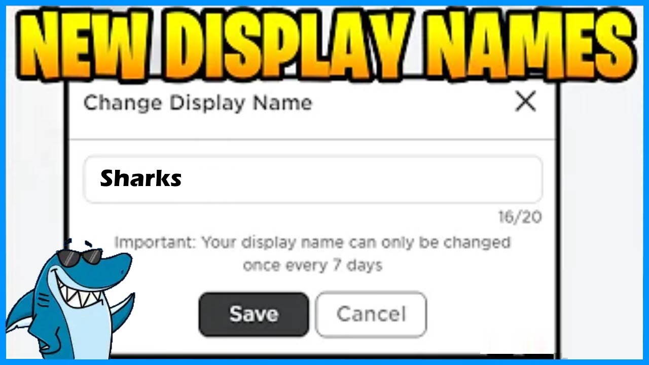 *NEW!* DISPLAY NAMES ROBLOX UPDATE!! | HOW TO CHANGE YOUR DISPLAY NAME ...