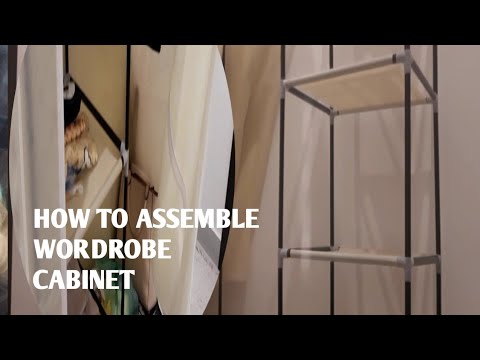 HOW TO ASSEMBLE WARDROBE CABINET /SIMPLENG ASSEMBLE WARDROBE CABINET ...