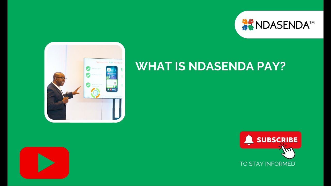 Mr Ndemera (FNSS CEO) Introducing NDASENDA PAY - Revolutionalizing Financial Technology! - YouTube